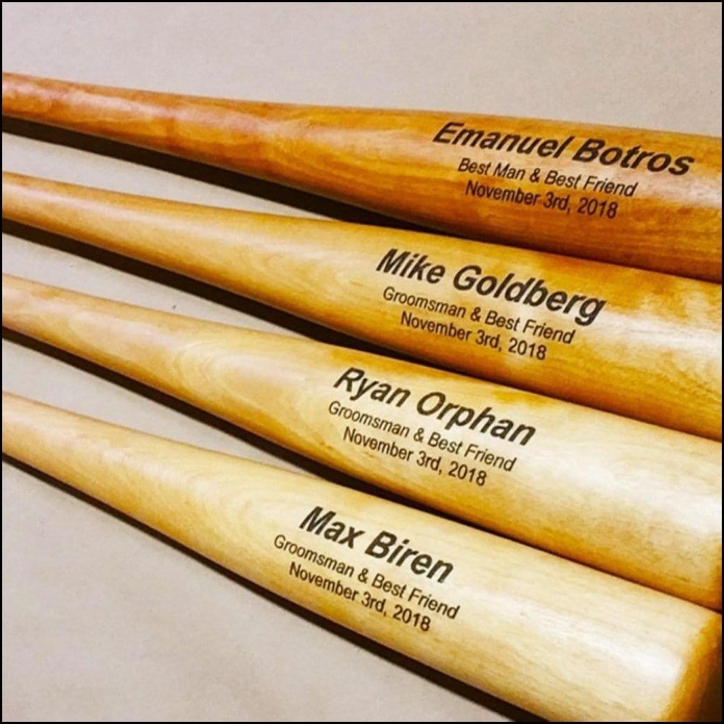 Custom Engraved Baseball Bat | Baseball Bat with Name | A Man Cave Store